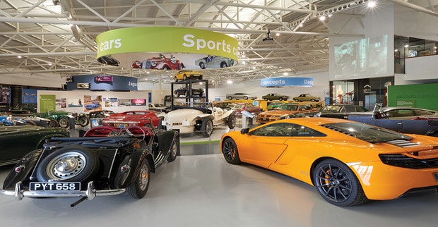Spend vouchers on British Motor Museum at Tesco.com
