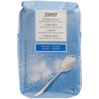 Tesco Cukr krystal v akci za 9.9 | Tesco