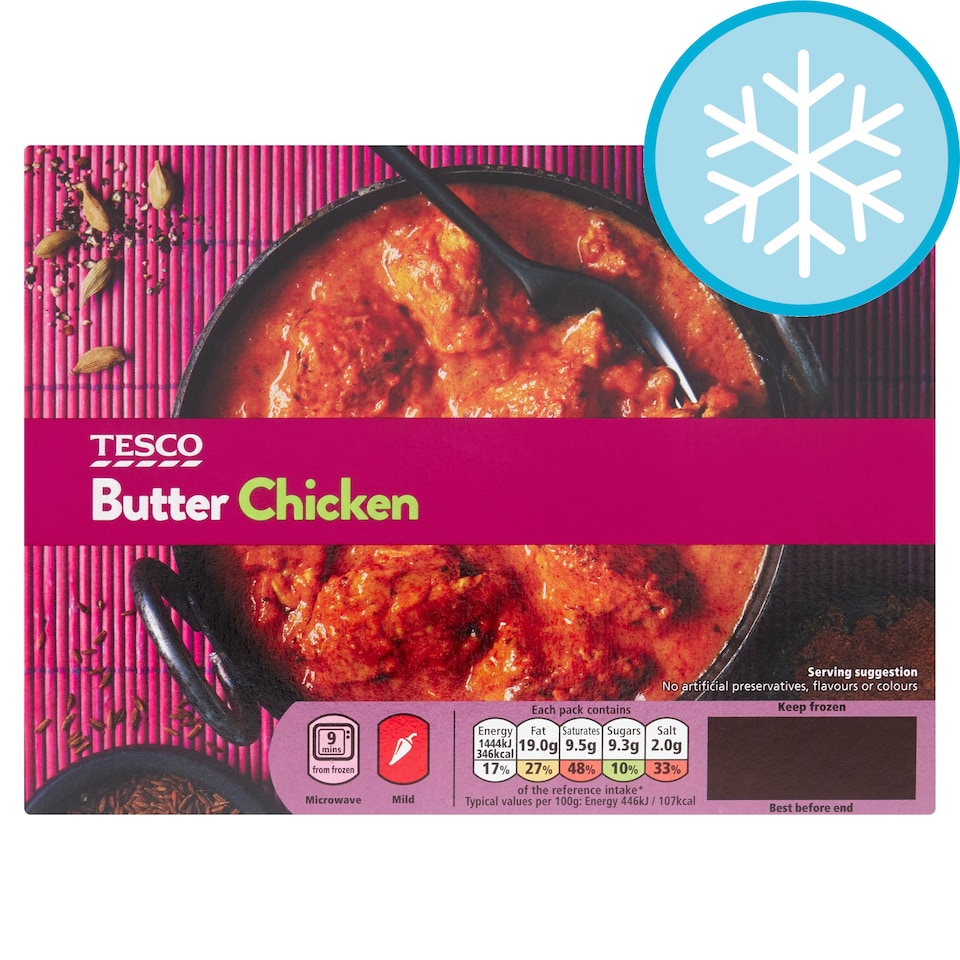 Tesco Butter Chicken 350g - Tesco Groceries