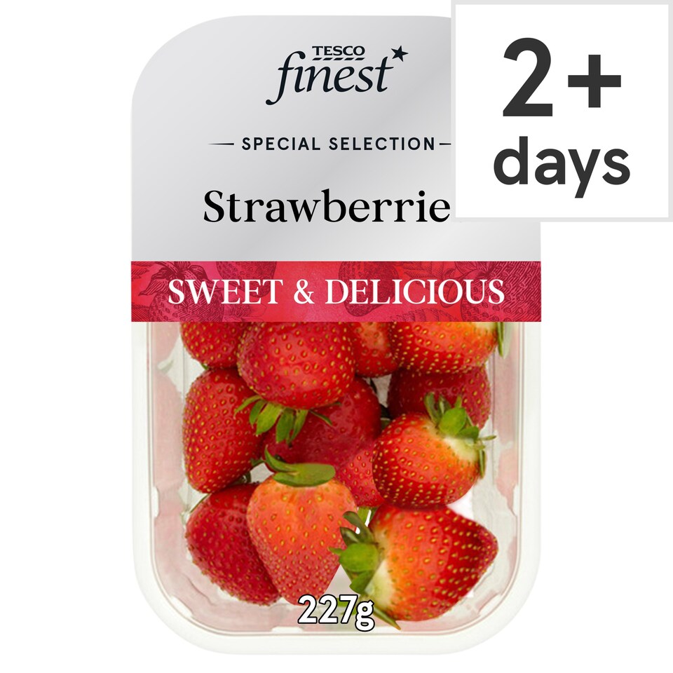 Finest Strawberries 227G - Tesco Groceries