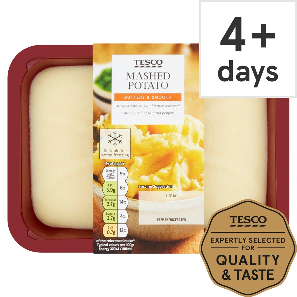 Tesco Mashed Potato 450G - Tesco Groceries