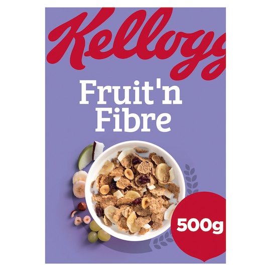 Kelloggs Fruit N Fibre Cereal 500G Tesco Groceries kelloggs-fruit-n-fibre-cereal-500g-tesco-groceries