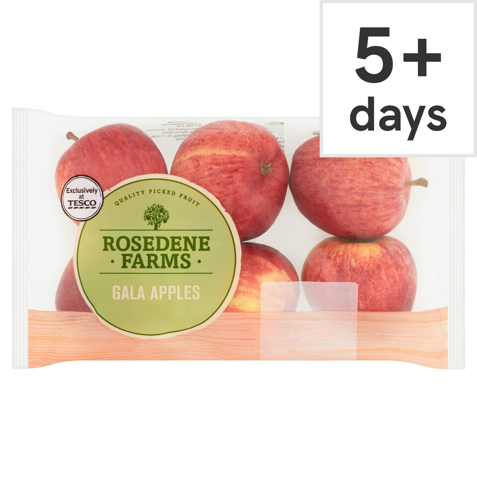 Rosedene Farms Gala Apples 6 Pack - Tesco Groceries