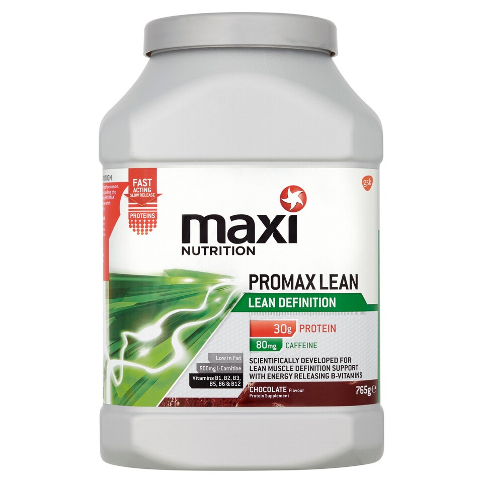 MaxiNutrition Promax Lean chocolate 765g - Tesco Groceries