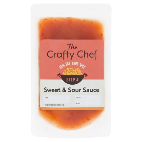 The Crafty Chef Sweet And Sour Sauce 120G - Tesco Groceries