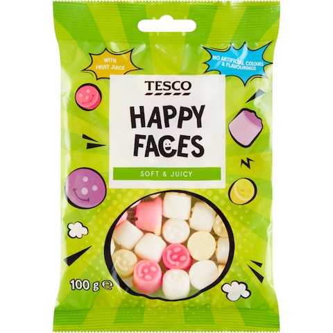 Tesco Happy Faces 100g - Tesco Groceries