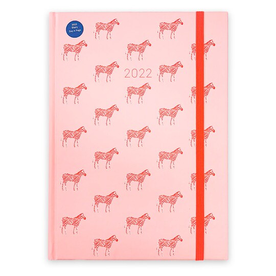 Tesco A5 Dap Zebra Animal 2022 Diary - Tesco Groceries