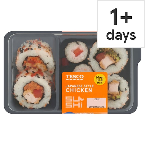 Tesco Japanese Style Chicken Sushi 135g - Tesco Groceries