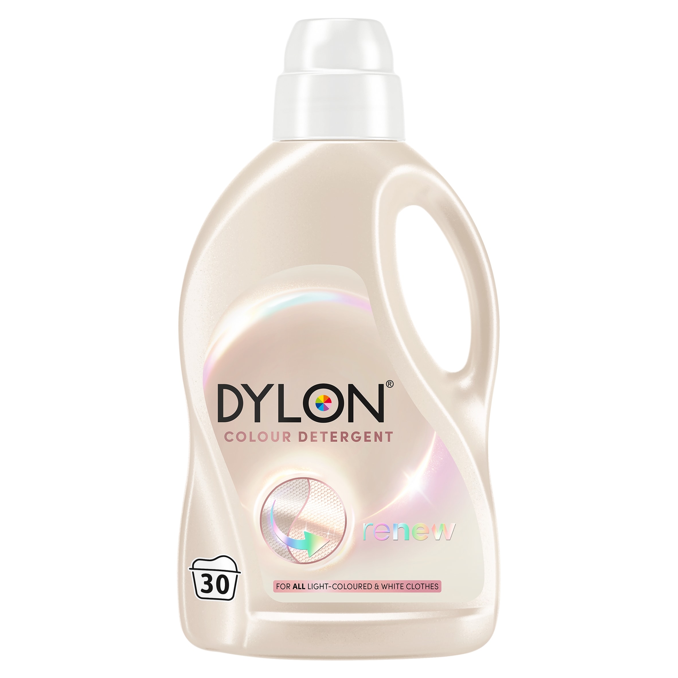 DYLON Colour Detergent Renew Light and White Clothes 30 Washes 1.5L ...