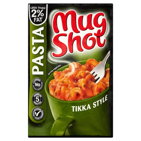 MUGSHOT TIKKA PASTA 60G - Tesco Groceries