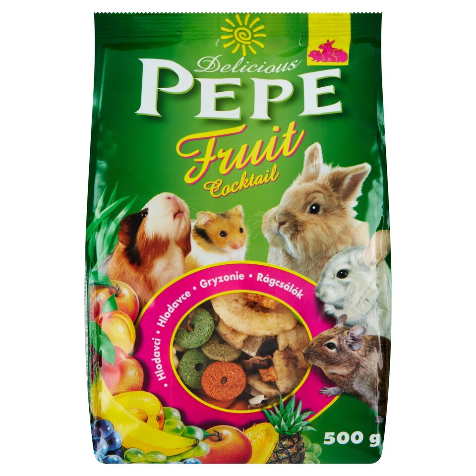 Pepe Delicious koktejl ovocný hlodavci 500g - Tesco Groceries