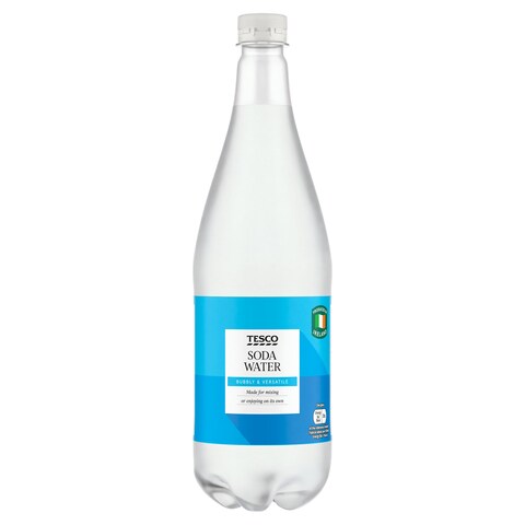 Tesco Soda Water 1 Litre - Tesco Groceries