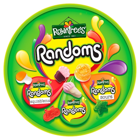 Rowntree's Randoms Sharing Tub 690G - Tesco Groceries