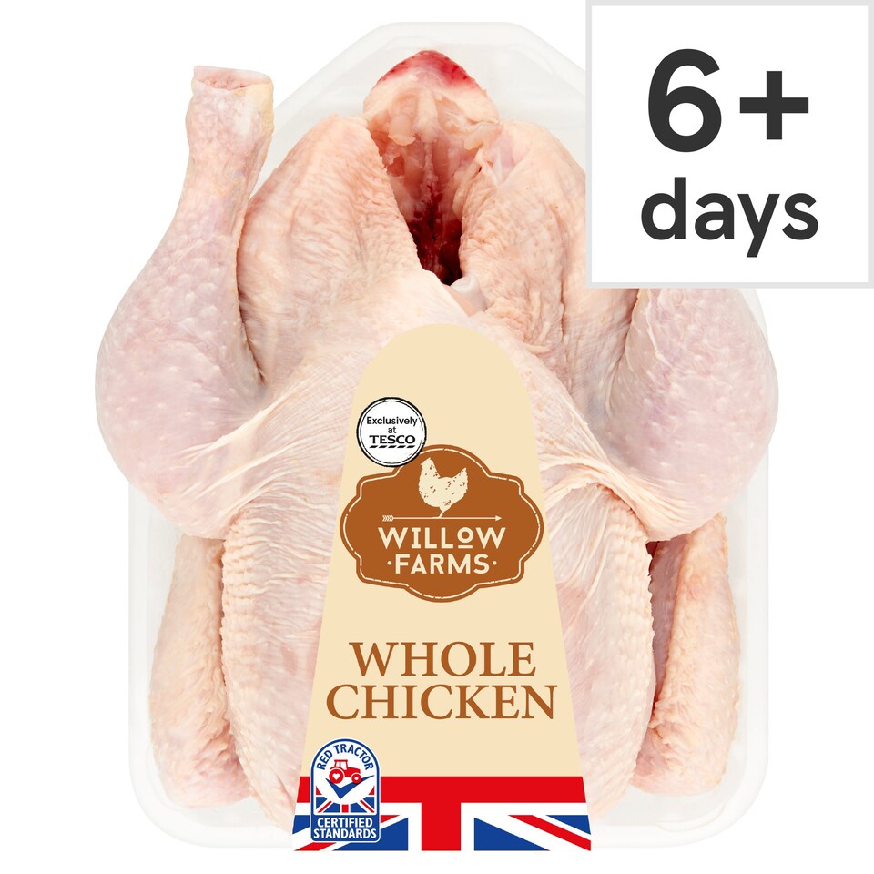 Willow Farm Whole Chicken 1.2Kg - 1.6Kg - Tesco Groceries