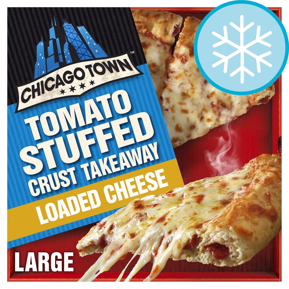 Chicago Town Large Takeaway Cheese Pizza 630G - Tesco Groceries