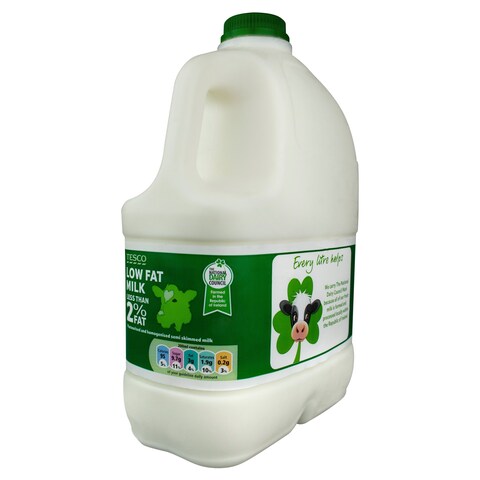 Tesco Low Fat Milk 3L - Tesco Groceries