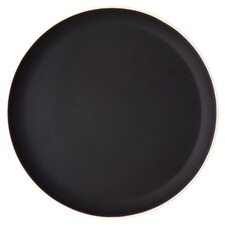 Tesco Aura Side Plate Matte Black - Tesco Groceries