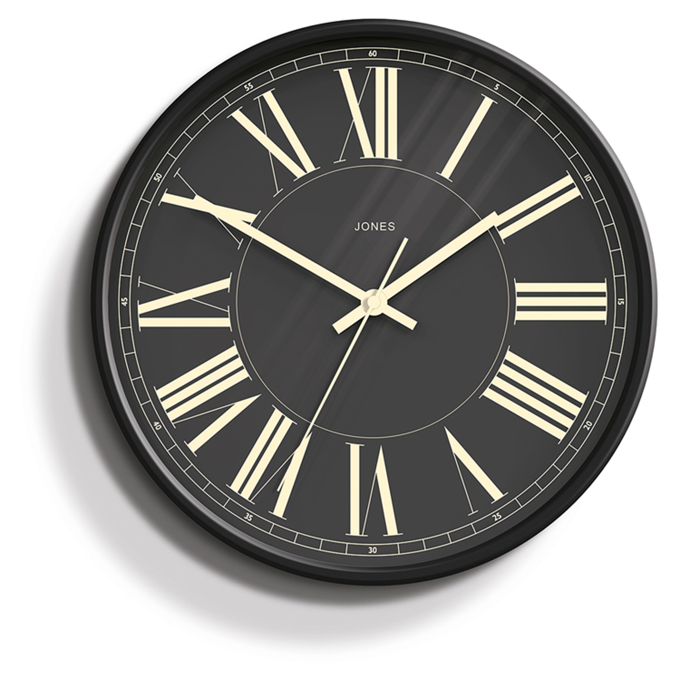 Jones And Co Roman Penny Wall Clock - Tesco Groceries