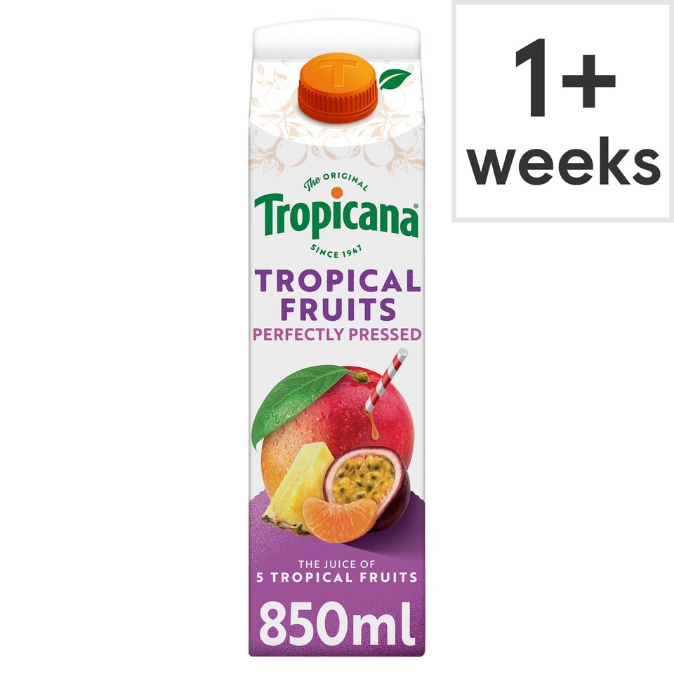 Tropicana Tropical Juice 850Ml - Tesco Groceries