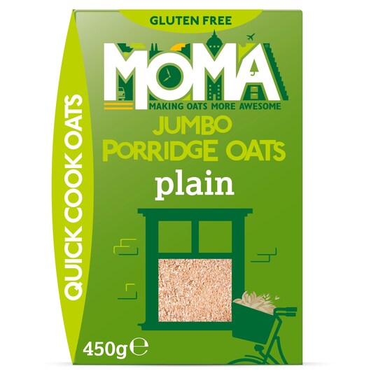 Moma Jumbo Porridge Oats 450G - Tesco Groceries