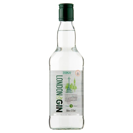 Tesco London Dry Gin 50Cl - Tesco Groceries
