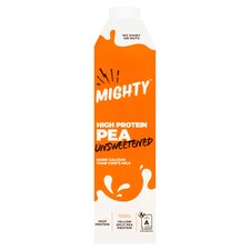 Mighty Pea M.Lk Unsweetened Milk Alternative 1 Litre - Tesco Groceries