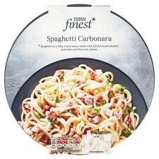 Tesco Finest Spaghetti Carbonara 400G - Tesco Groceries