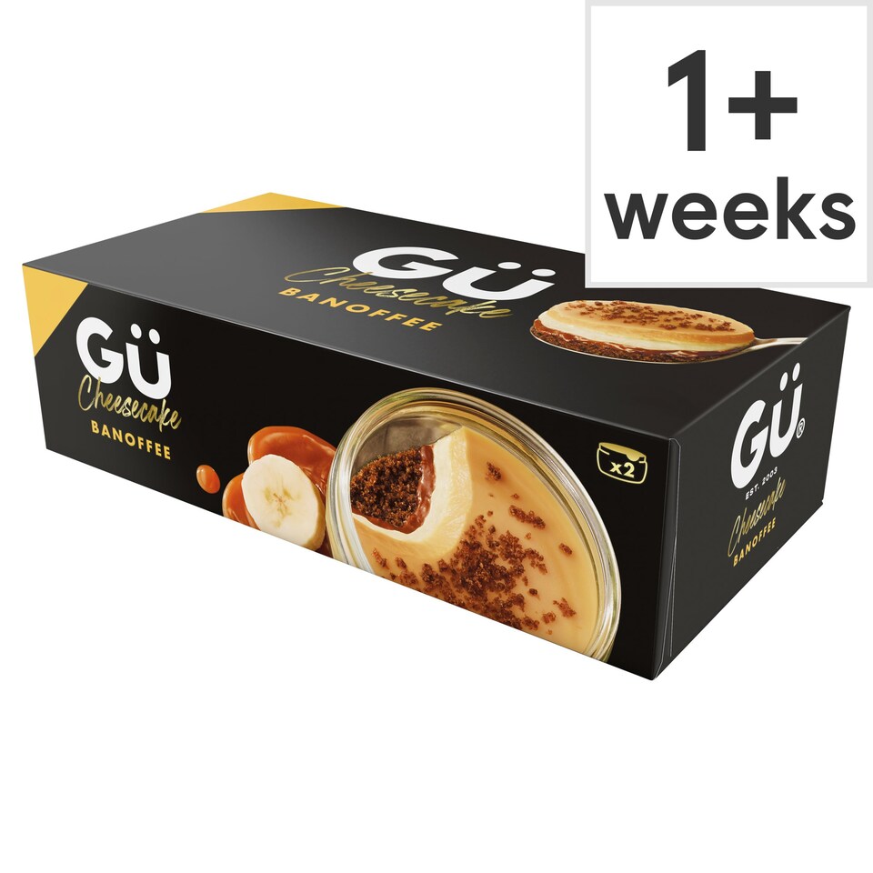 Gu Banoffee Cheesecake Desserts 2x86g - Tesco Groceries
