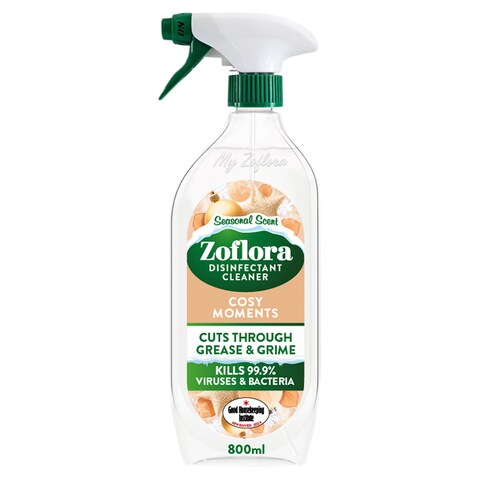 Zoflora Multipurpose Disinfectant Cleaner - Cosy Moments 800ml - Tesco ...