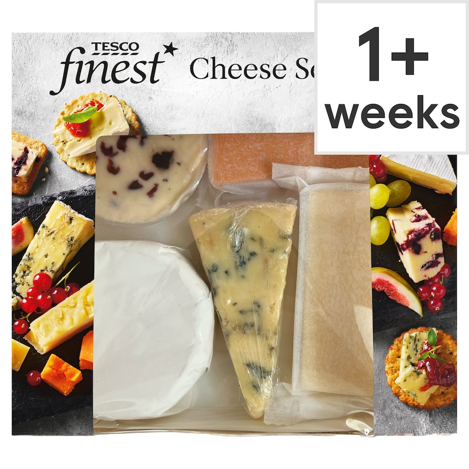 Tesco Finest Cheese Selection 490G - Tesco Groceries