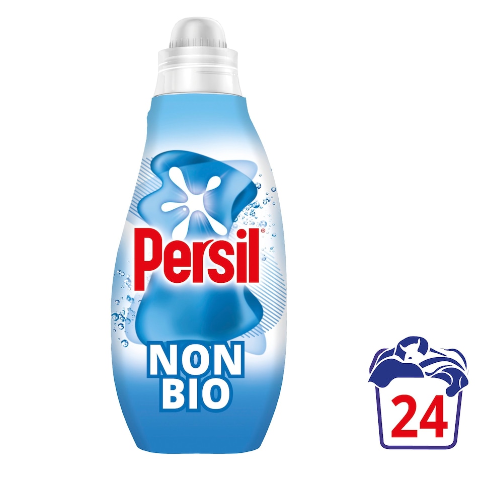 Persil Non Biological Liquid L/Dtrg 24 Washes 648Ml - Tesco Groceries