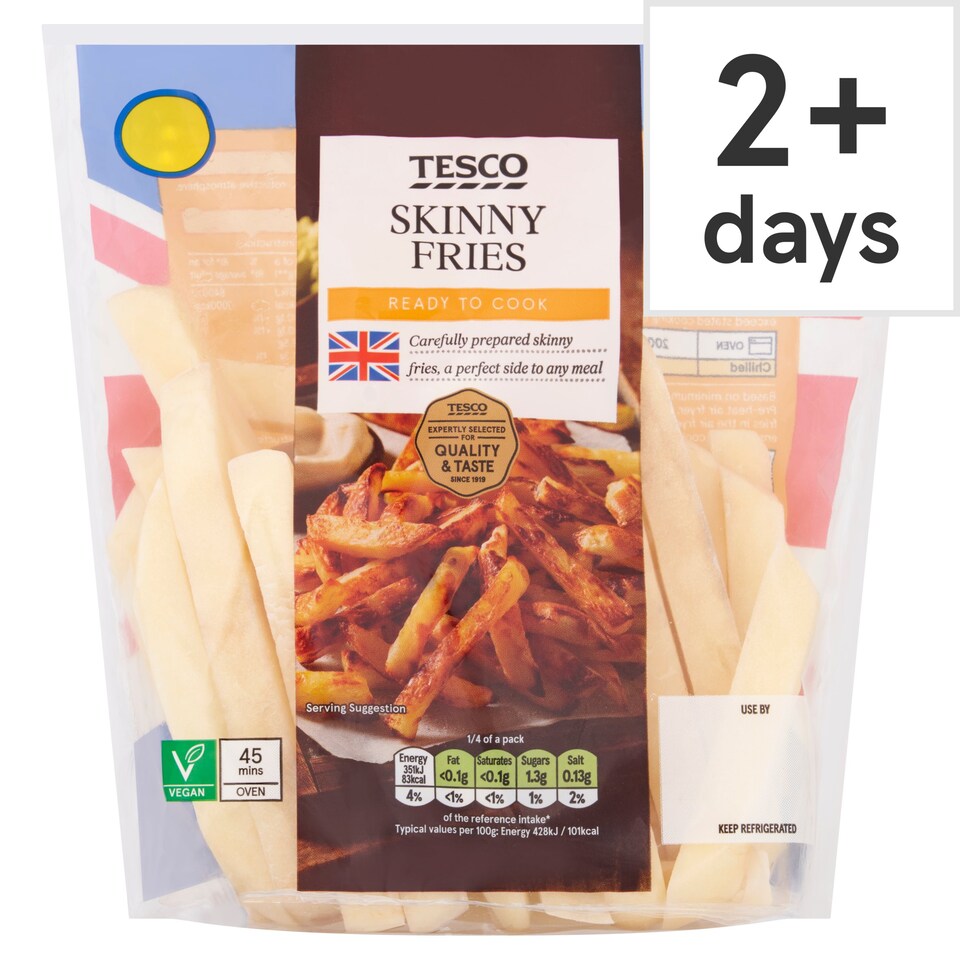Tesco Skinny Fries 500G - Tesco Groceries