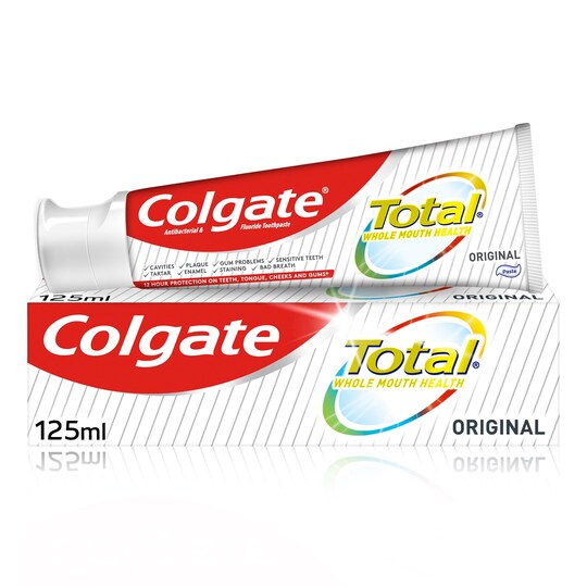 Colgate Total Original Care Toothpaste 125Ml - Tesco Groceries