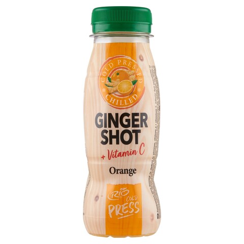 Rio Ginger Shot Cold Press Orange Juice with Ginger, Lemon and Vitamin ...