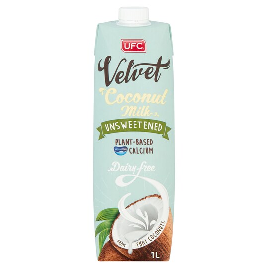 Ufc Velvet Coconut Milk Unsweetened 1L - Tesco Groceries