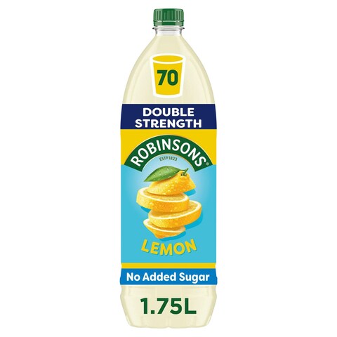 Robinsons Double Strength Lemon Squash 1.75L - Tesco Groceries