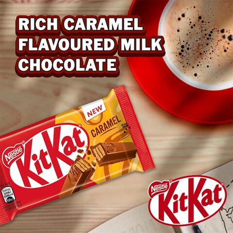 Kit Kat Caramel Bars 4X41.5G - Tesco Groceries