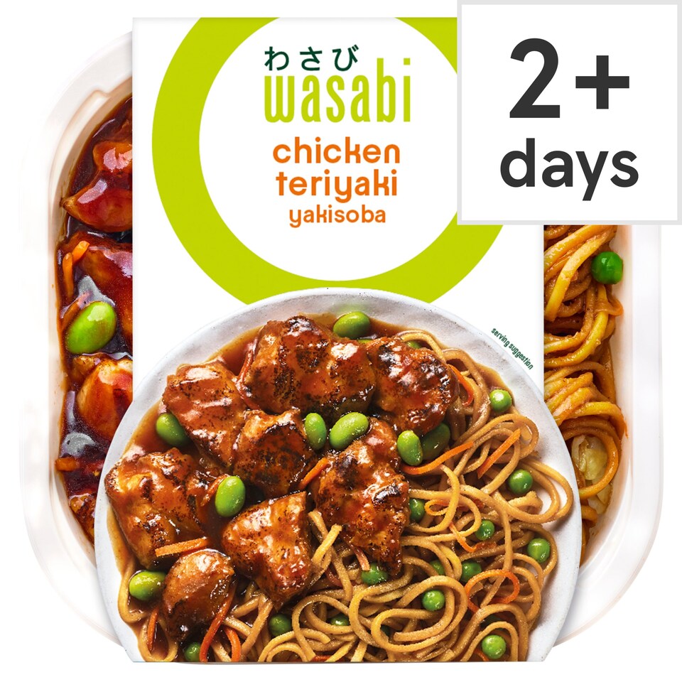 Wasabi Chicken Teriyaki Yakisoba Noodles 430g - Tesco Groceries