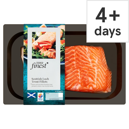 Tesco Finest 2 Scottish Loch Trout Fillets 260G - Tesco Groceries