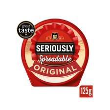 Seriously Spreadable Original Cheese Spread 125g - Tesco Groceries