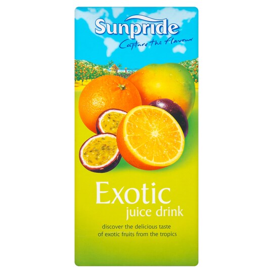 SUNPRIDE EXOTIC JUICE DRINK 1 LITRE - Tesco Groceries
