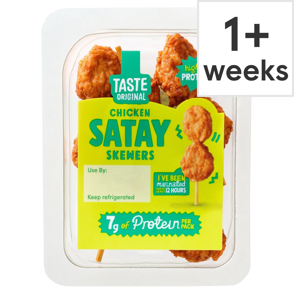 Taste Original Chicken Satay Snack 40G - Tesco Groceries