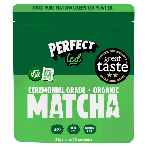 Perfect Ted Organic Matcha Green Tea 30G - Tesco Groceries