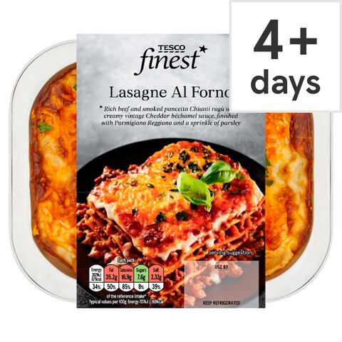 Tesco Finest Lasagne Al Forno 400g - Tesco Groceries
