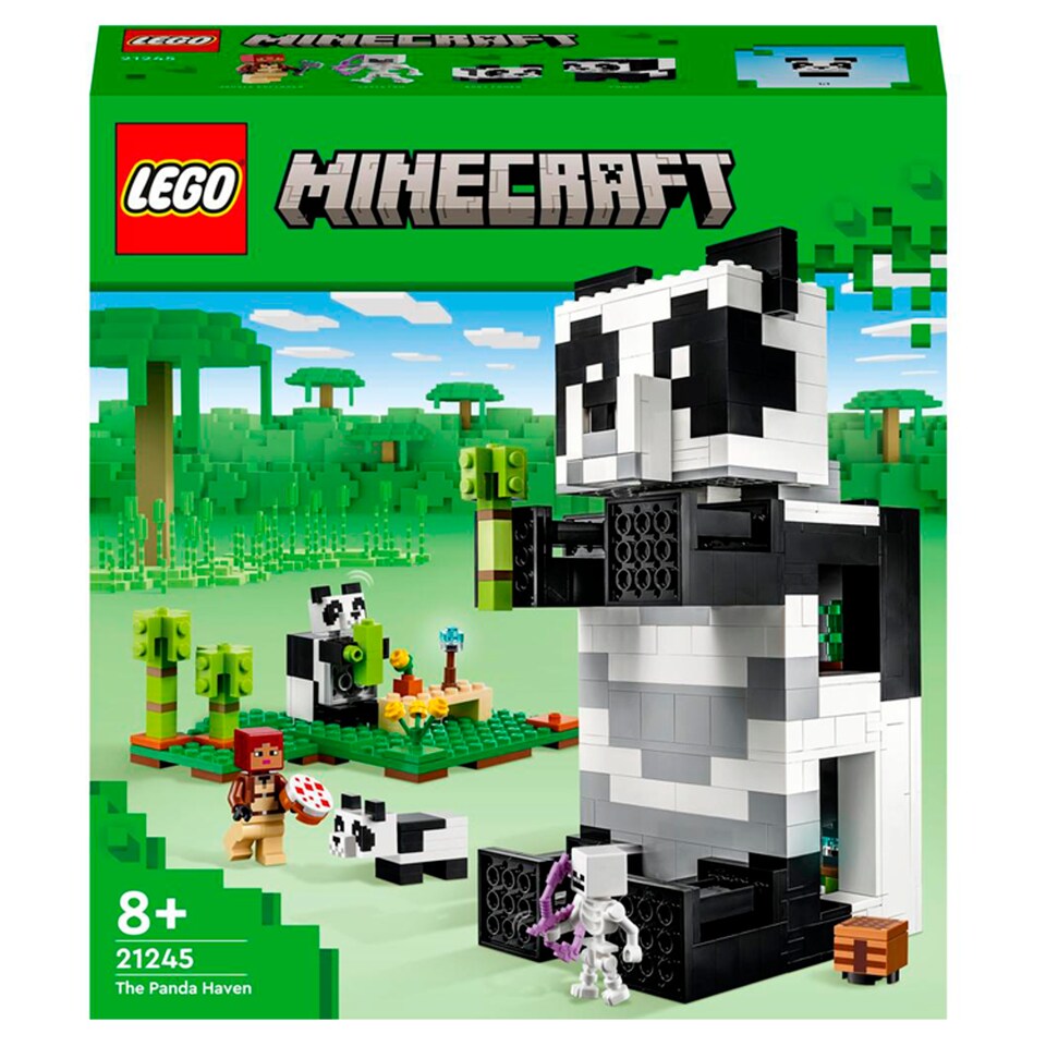 LEGO Minecraft 21245 Pandie úto&isko - Tesco Groceries