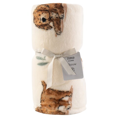 Tesco Curtis The Cavapoo Throw - Tesco Groceries