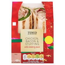 Tesco Chicken, Bacon & Stuffing Wrap - Tesco Groceries