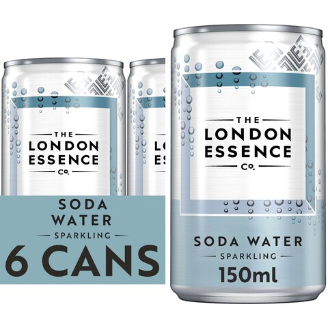 The London Essence Co. Sparkling Soda Water 6 x 150ml - Tesco Groceries