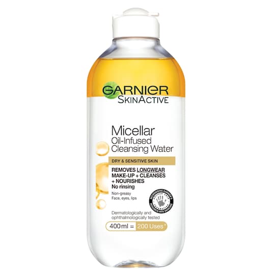 Garnier Micellar Water Oil 400Ml - Tesco Groceries