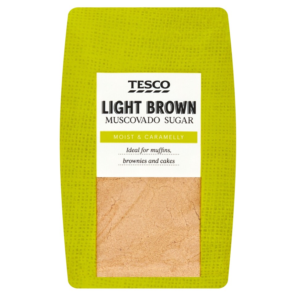 Tesco Light Muscovado Sugar 500G - Tesco Groceries